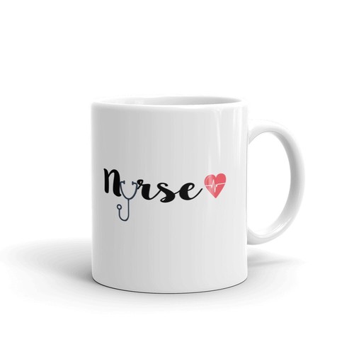Nurse Retirement Hospital Clinic Coffee Tea Ceramic Mug Office Work Cup ...