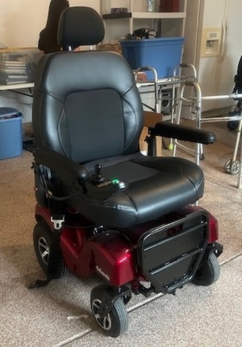 Merits Atlantis Heavy Duty Power Wheel Chair, 600 lb, extra wide seat ...