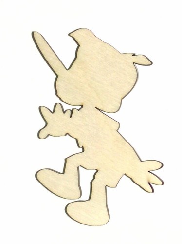 Pinocchio Unfinished Wood Shape Cut Out P11365 Crafts Lindahl ...