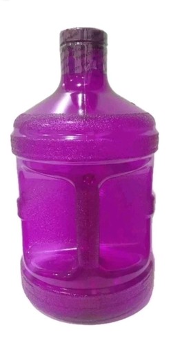 BPA FREE 1 Gallon Reusable Plastic Water Bottle Purple Jug Drinking ...