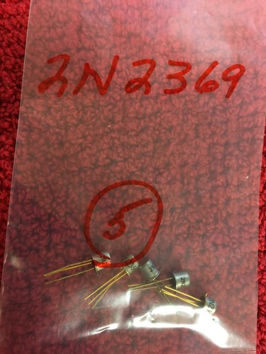 2N2369 TEC TRANS NPN 15V 0.2A TO18 5 PCS | eBay