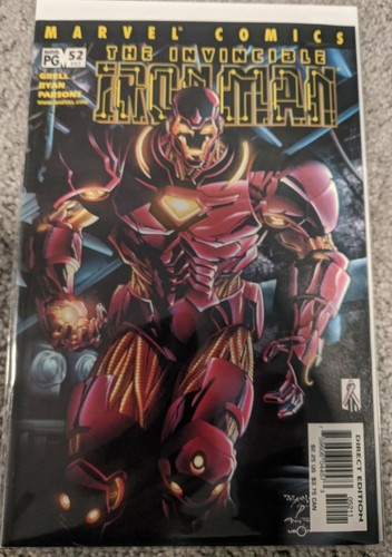The Invincible Iron Man #52 Vol 3 2002 Feel Ryan Parsons | eBay
