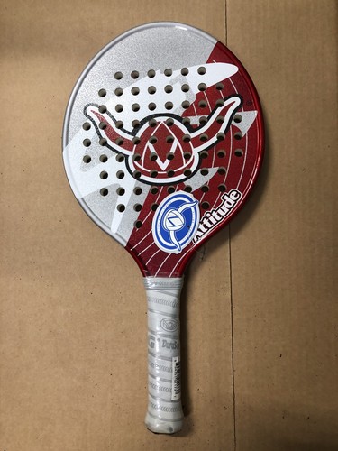 Viking Attitude Platform Tennis Paddle Racket Padel Spin Tex | eBay