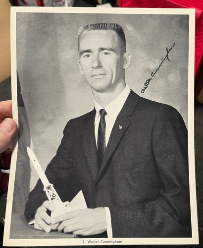 APOLLO 7 Walt Cunningham AUTOPEN SIGNED NASA LITHOGRAPH Photo | eBay
