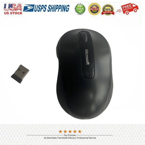 Microsoft Wireless Mobile Mouse 4000 Graphite Model 1383 D5D-00001