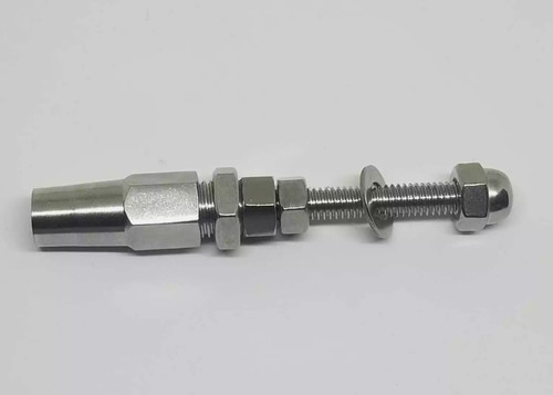 24 pcs - 1/8" Cable Swageless Threaded Stud End Fitting Stair Deck ...