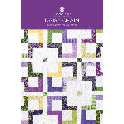 Daisy Chain Quilt Pattern for 2-1/2" strips by Missouri Star Quilt Co ...