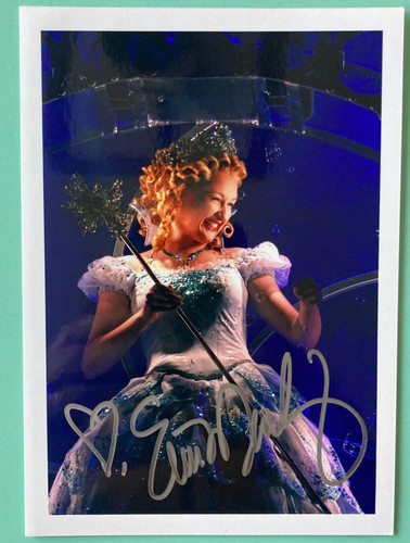 Erin Mackey Signed Photo 5”X7” Wicked On Broadway As Glinda During 2009 ...