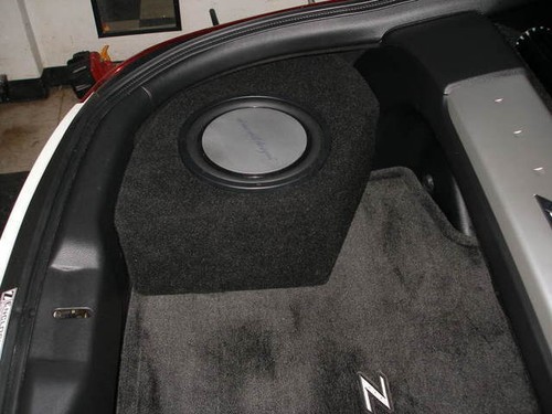 350Z Subwoofer Enclosure Sub Box 1-10" CORNER MOUNT | eBay