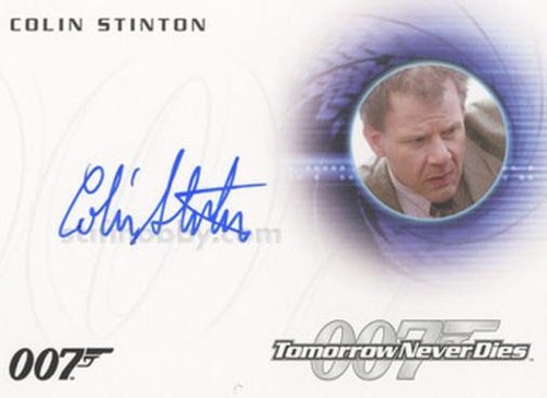 JAMES BOND ARCHIVES 2015 A239 COLIN STINTON AUTOGRAPH | eBay