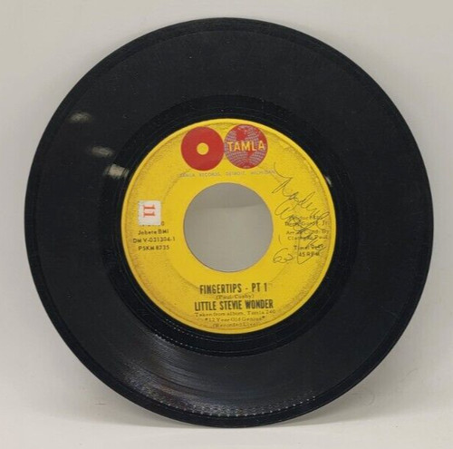 Little Stevie Wonder Fingertips Pt 1 & 2 TAMLA-54080 EP Record 1963 No ...