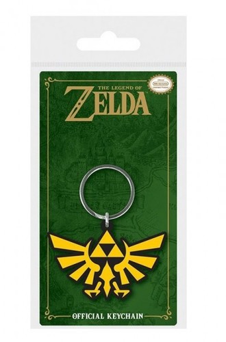 The Legend Of Zelda Key Ring Rubber Triforce 5 CM Nintendo Keychain ...