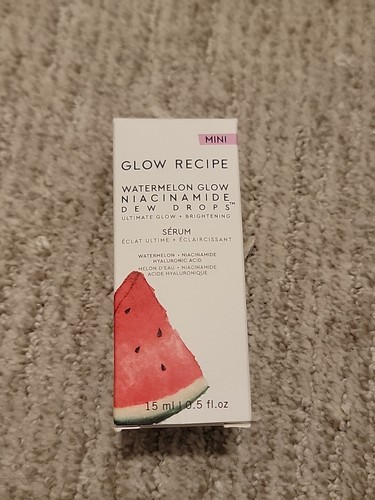 Glow Recipe Mini Watermelon Glow Niacinamide Dew Drops 0.5 oz. / 15 mL ...