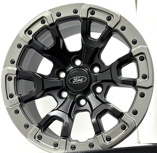 17" black gray OE Bronco Raptor replica wheels fits 2004 2023 Ford F150 ...