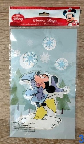 Minnie Mouse - Holiday Window Clings - New | eBay