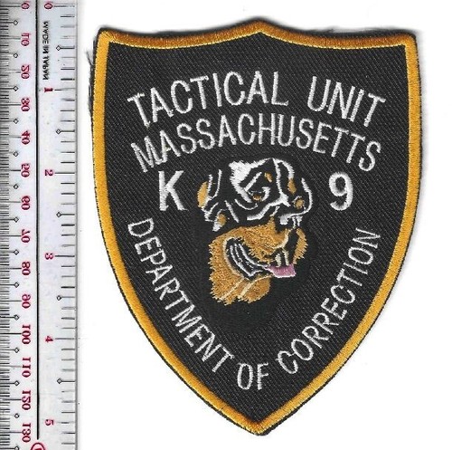 K-9 Police Massachusetts Department of Corrections Tactical Canine Unit ...