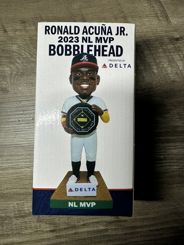 Ronald Acuna MVP Bobblehead New in Box - Atlanta Braves | eBay