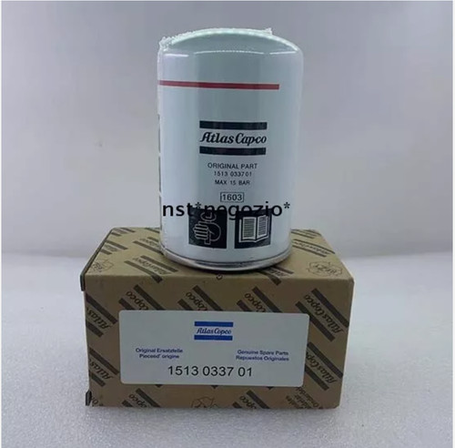 1pc New 1513033701 Oil Filter Fit For ATLAS COPCO Compressor 1513-0337 ...