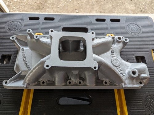 Offenhauser Offy Intake Hipo Ford Mustang HO Cougar Thunderbird F150 ...