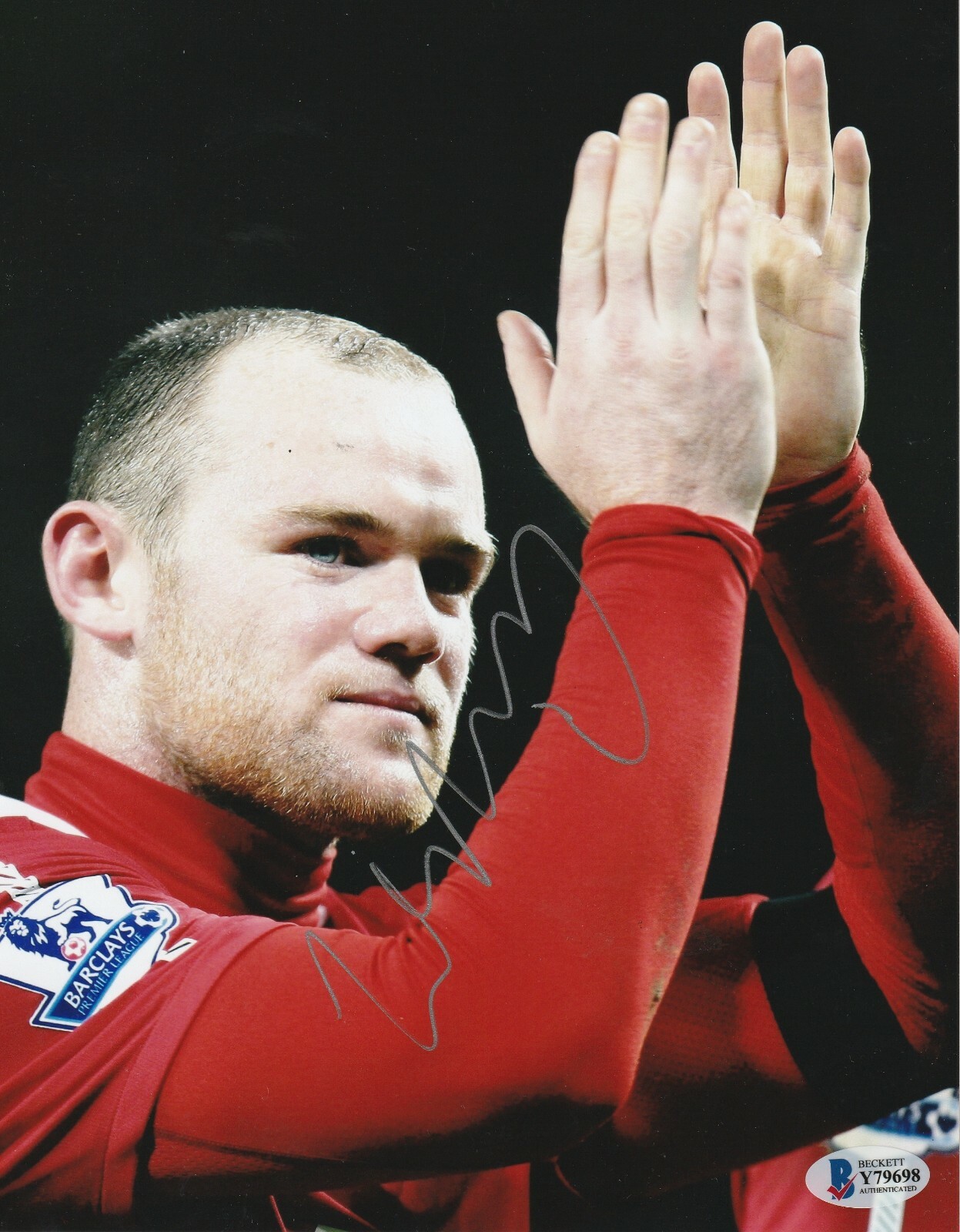 Wayne Rooney Autographed Memorabilia | Signed Photo, Jersey ...