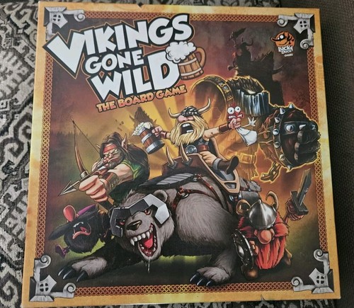 Vikings Gone Wild Board Game by Julien Vergon jeanne Lucky Duck Games ...