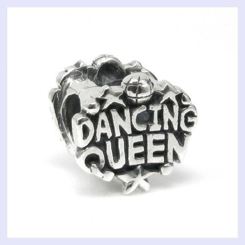 925 Sterling Silver Dancing Queen Super Star Bead for European Charm ...