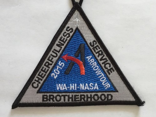 2015 Wa Hi NASA Lodge 111 Arrow Tour pocket patch 2g | eBay