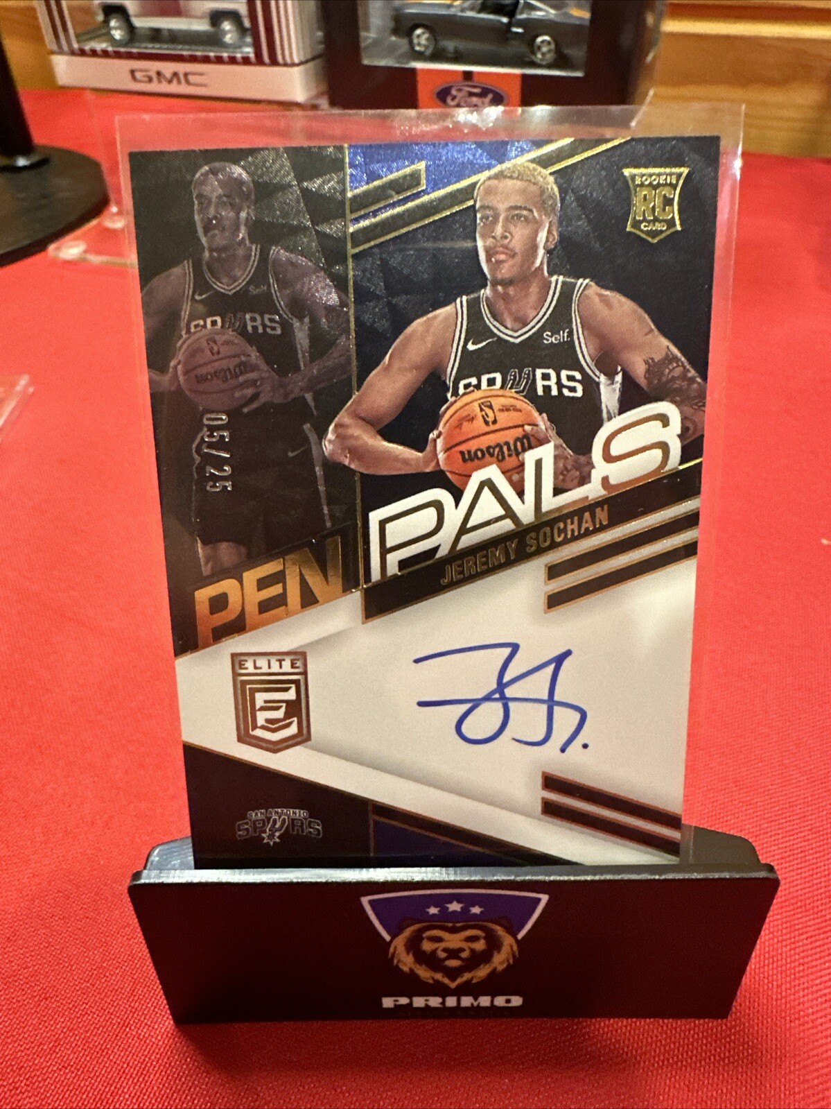 Jeremy Sochan 2022 Elite #PP-JRS Pen Pals - Blue /25 Price Guide ...