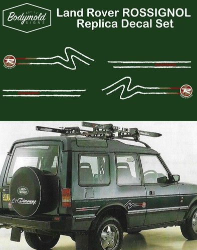 Land Rover Discovery ROSSIGNOL Replica decals/stickers | eBay