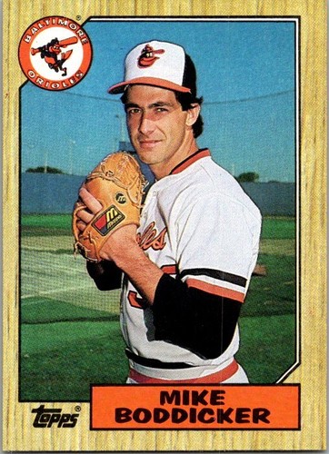 1987 Topps #455 Mike Boddicker | eBay
