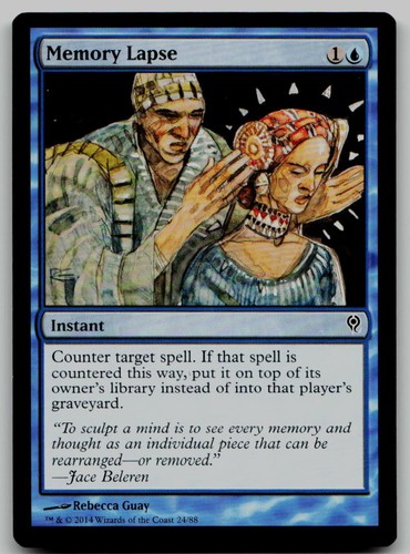 Memory Lapse C Duel Decks: Jace vs. Vraska 24 NM | eBay