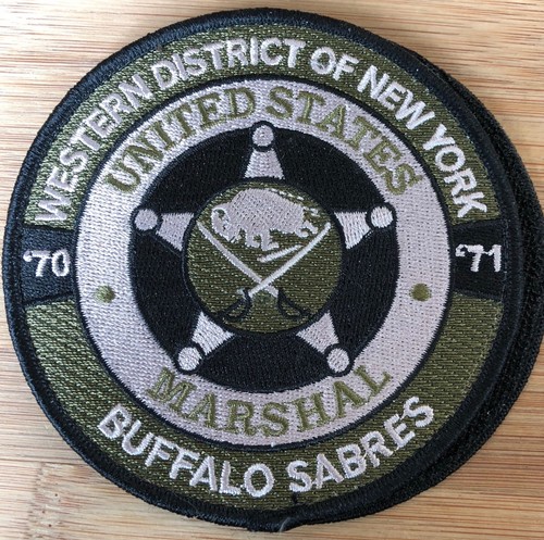 US Marshals Service - Western District of NY/Sabres OD Genuine *Kokopelli Patch* | eBay