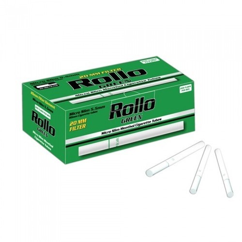 Cigarettes tubes Rollo Ultra Slims menthol 200pcs.in box 20 mm. filter ...