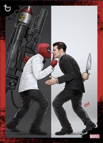 Topps Marvel Collect Secret Agent Deadpool #11 - Red SR 739cc [Digital ...