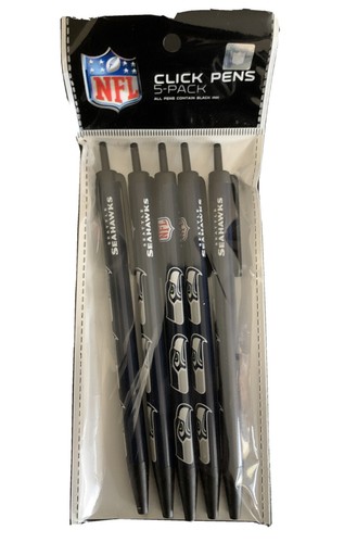 Click Pens 5 Pack Seattle Seahawks | eBay