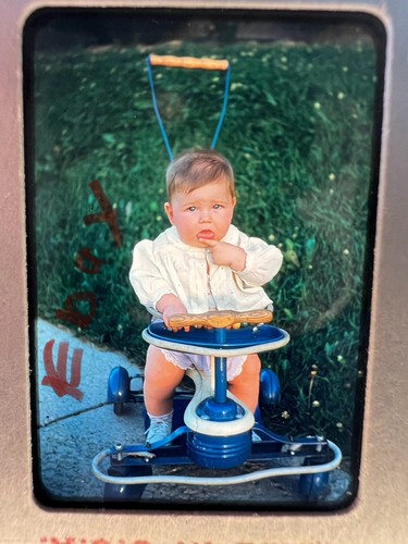 Toddler In Stroller Vtg 35mm Color Slide From The 50’s | eBay