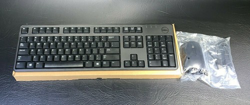 Dell KB212-B USB Wired 104-Key Keyboard 1HF2Y DJ454 DJ458 with Mouse ...