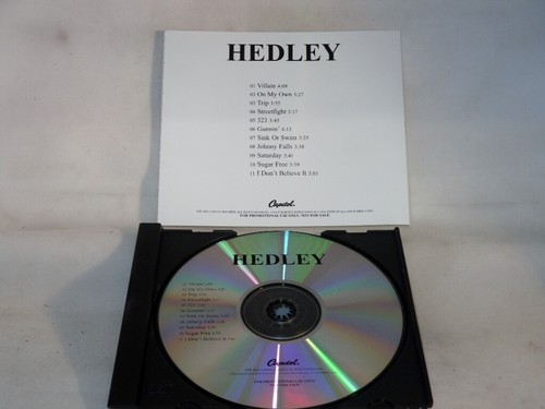 Hedley - Hedley Promotional ONLY CD - ** Free Shipping** | eBay