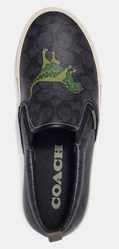 Coach New York Signature Rexy Slip On Skate Sneakers Men's 8.5 / Women ...