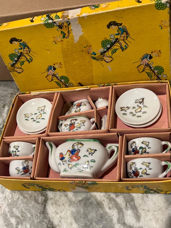 Vintage Childs Tea Set for sale | eBay