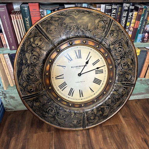 Rutherford London England 29.5 Inch Diameter 3 Inch Deep Wall Clock | eBay