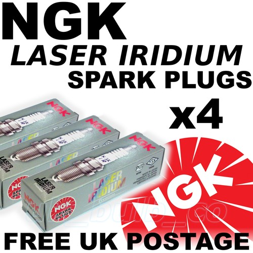 4x NGK Laser Iridium SPARK PLUGS SUZUKI SWIFT 1.3 lt All models 05 > No ...