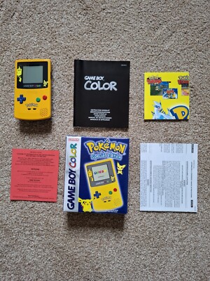 Gameboy Color Console Boxed for sale | eBay