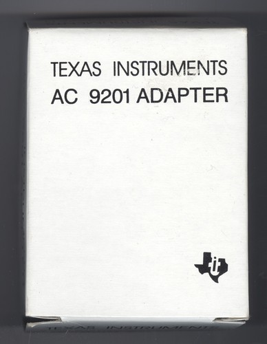 Texas Instruments AC 9201 Adapter Power Supply Cable w/ Box | eBay