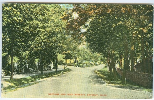 Beverly MA x Neptune and Ober tree lined Streets | eBay
