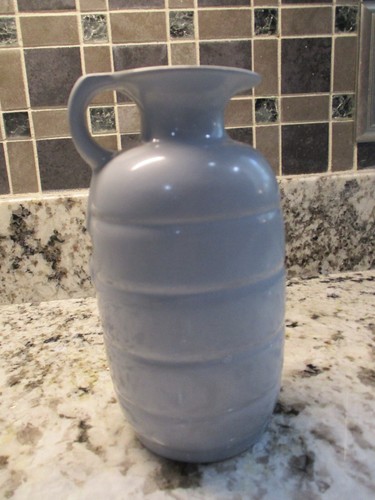 Frankoma Pottery 6 1/2" Ringed Syrup Pitcher in Light Blue # 831 | eBay