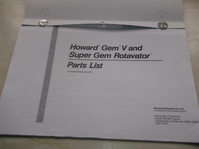 Howard Gem Rotovator for sale | eBay