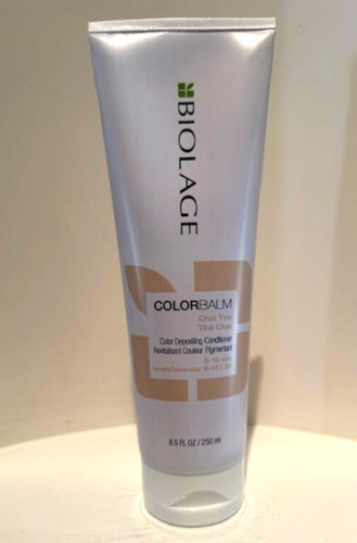 Matrix Biolage ColorBalm Chai Tea Color Depositing Conditioner -8.5 oz ...