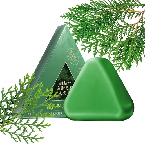 Nature Triangle Shampoo Bar,Nature Green Soap Shampoo,Usman Grass ...