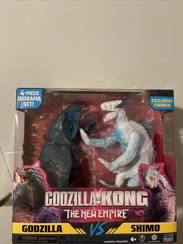 Godzilla X Kong The Empire Godzilla Vs Shimo Pack of 2 Action Figure ...